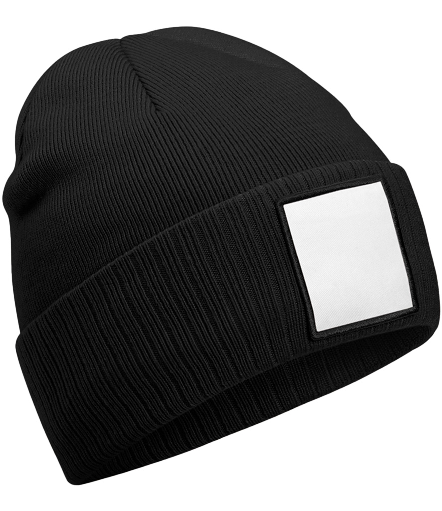 Custom Beechfield Appliqué Patch Beanie - BB337R - Embroidered or ...